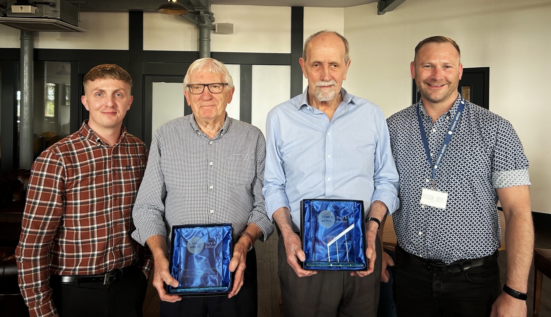 Citizens Advice Bury & Bolton celebrates its long-standing volunteers ...